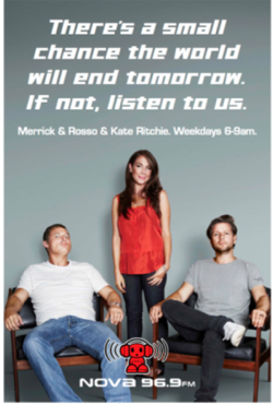 Merrick & Rosso & Kate Ritchie go outdoors with interactive billboards ...