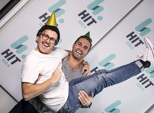 Jimmy and Nath take hit100.9 all the way to the top in Hobart: Xtra ...