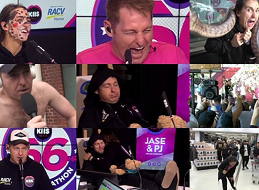 Jase & PJ survive their 56 hour marathon - RadioInfo Australia