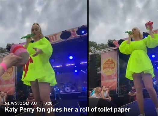Ace Radio Breakfast Show gives loo paper to Katy Perry - RadioInfo ...