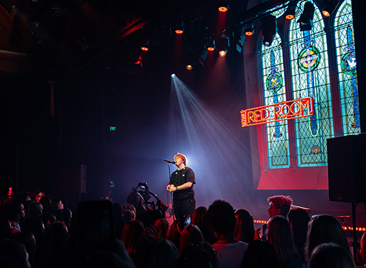 Lewis Capaldi was the first in the Red Room for 2020 - RadioInfo Australia