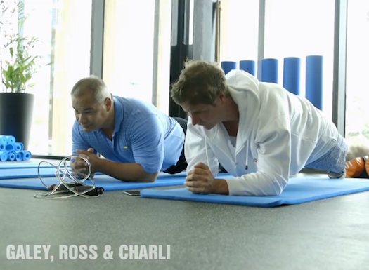 Ross Wallman and Gold Coast Mayor in a gym-off - RadioInfo Australia