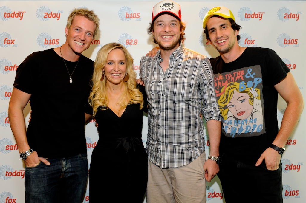 Fifi and Jules take up where Hamish and Andy are leaving off ...