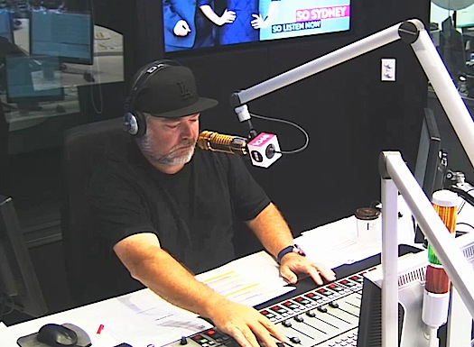 The shock jock has been given a shock of his own - RadioInfo Australia