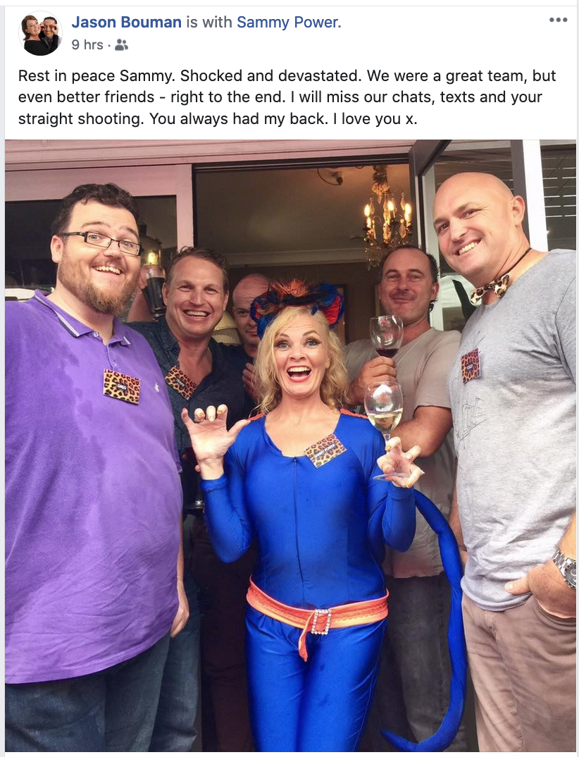 Vale Sammy Power - RadioInfo Australia