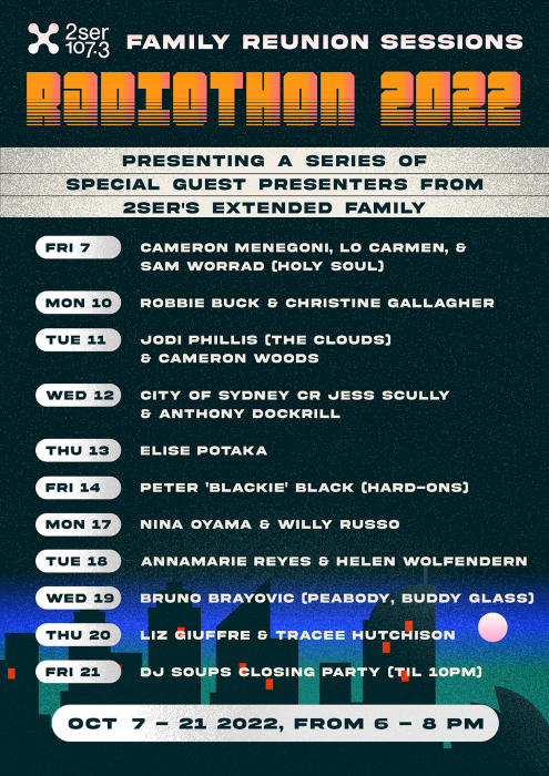 2SER getting the family back together for radiothon - RadioInfo Australia