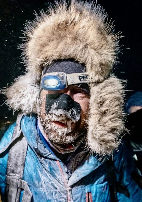 Nova's Tim Hamlin conquers the toughest and coldest footrace in the ...