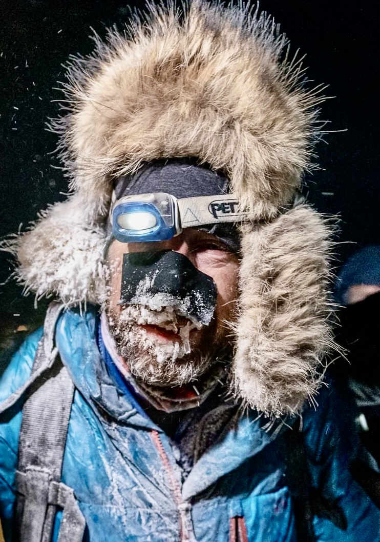 Nova's Tim Hamlin conquers the toughest and coldest footrace in the ...
