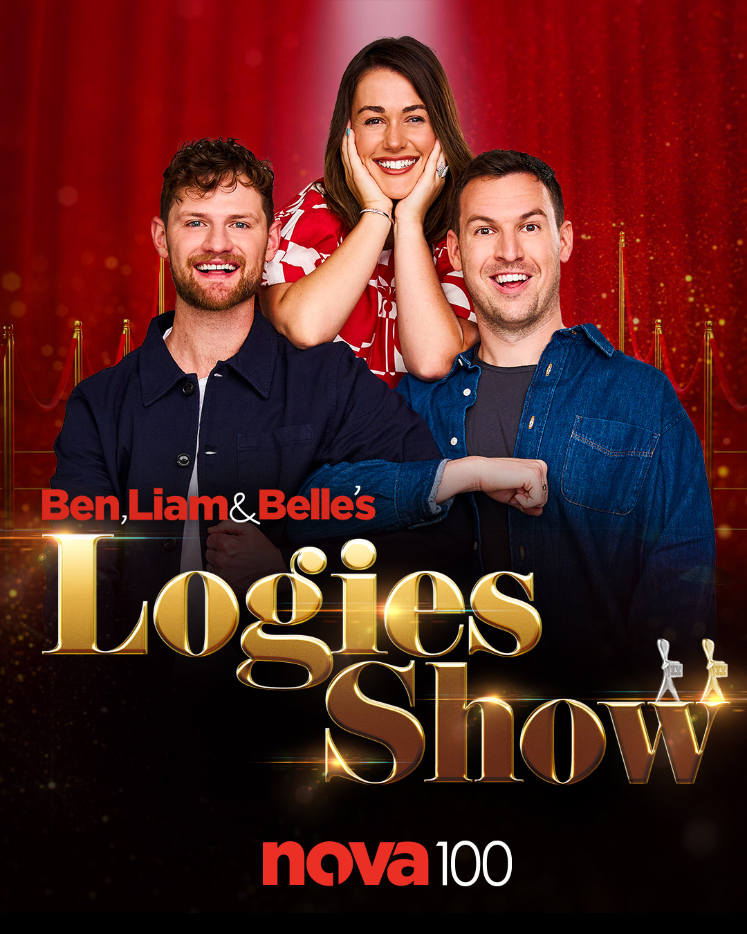 Ben, Liam and Belle to host a live post Logies show - RadioInfo Australia