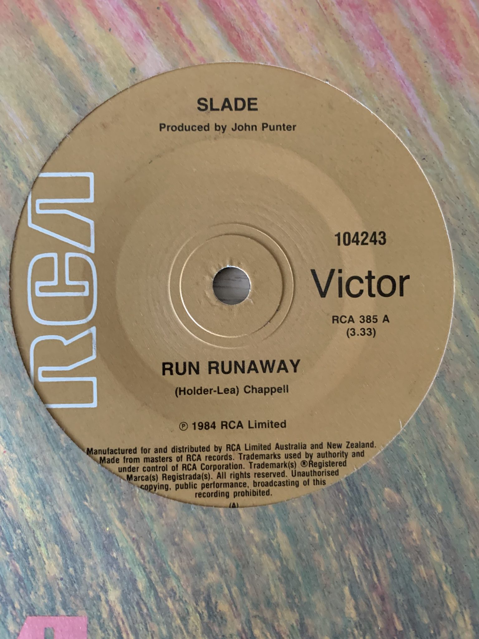 Songs of 84: Run Runaway / Slade - RadioInfo Australia