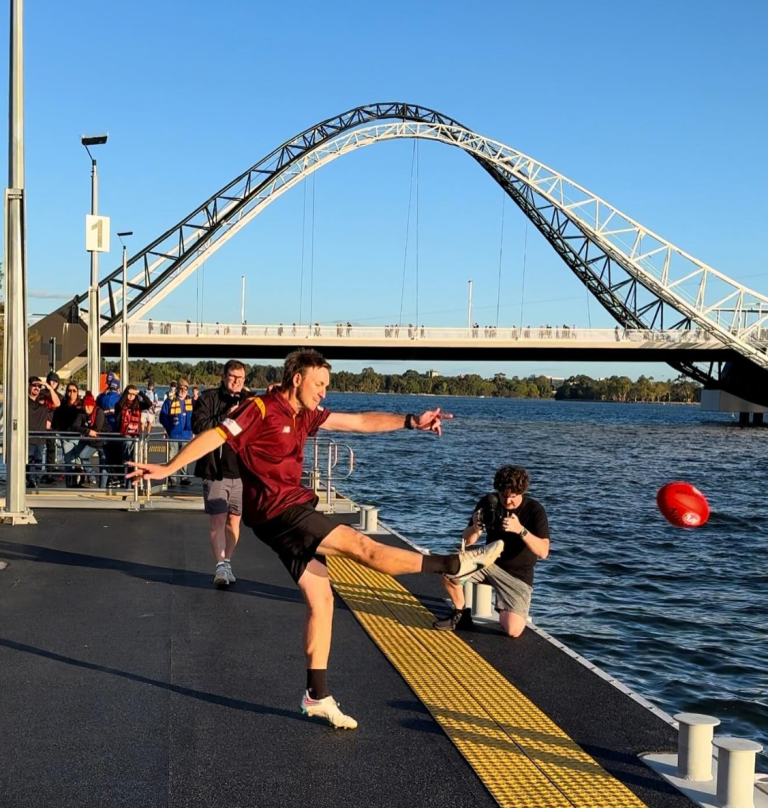 92.9 Triple M Perth's Kick Over The Swan kicks off - RadioInfo Australia