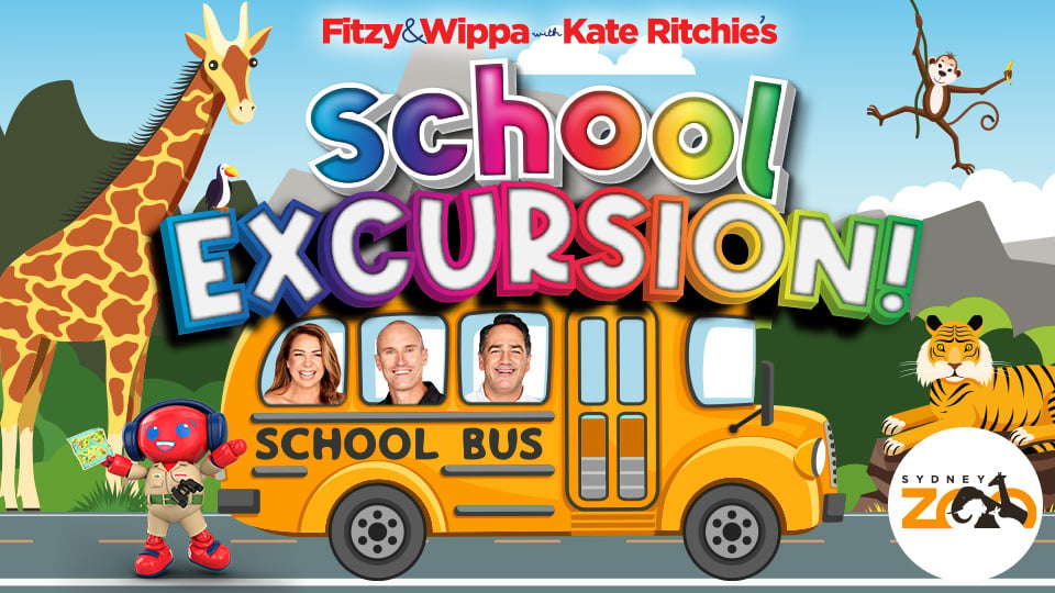 Fitzy and Wippa with Kate Ritchie to take a whole school to Sydney Zoo ...