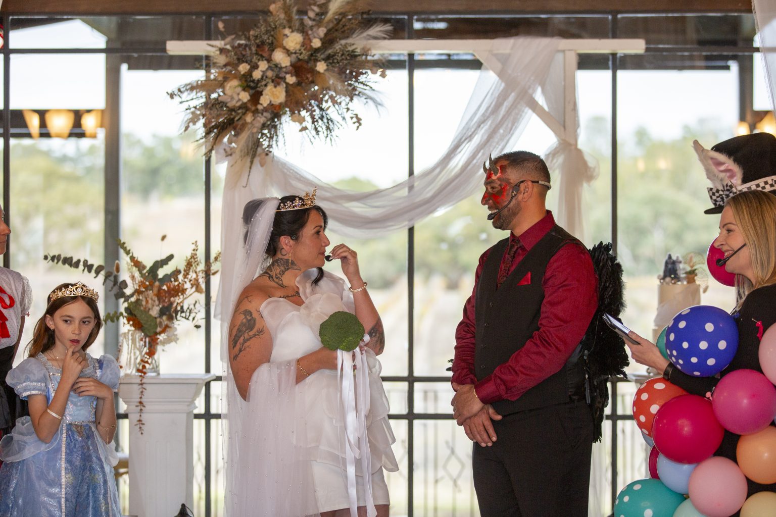 Lisa and Josh get hitched in Mix 94.5's most outrageous wedding ...