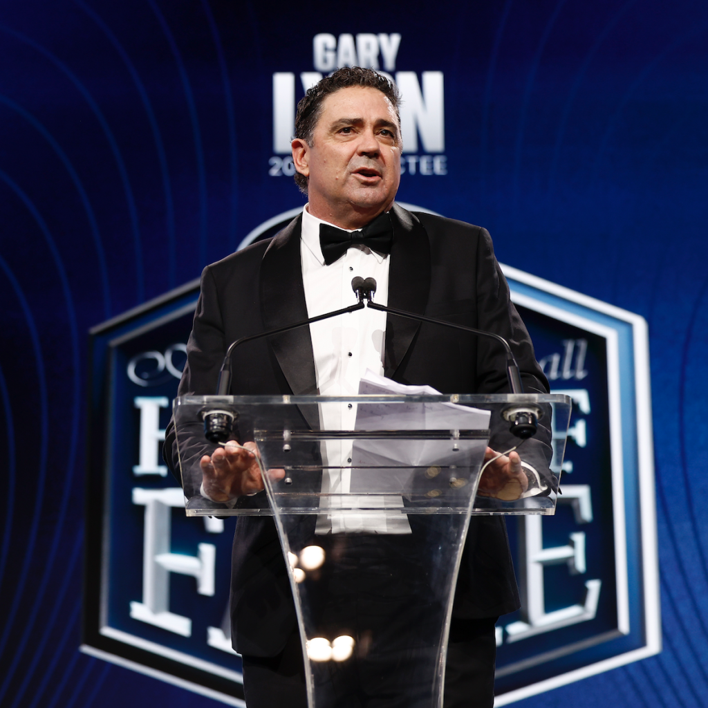 SEN and Tim Watson congratulate Garry Lyon on induction into the ...