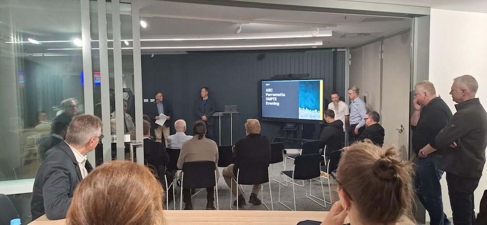 ABC shows off new Parramatta studios for SMPTE members - RadioInfo ...