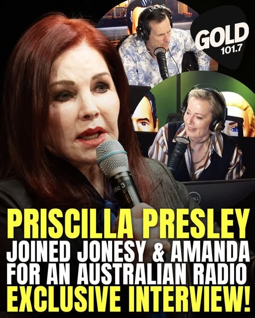 Priscilla Presley reflects of love for Elvis and loss of Lisa Marie with Gold 101.7's Jonesy and ...