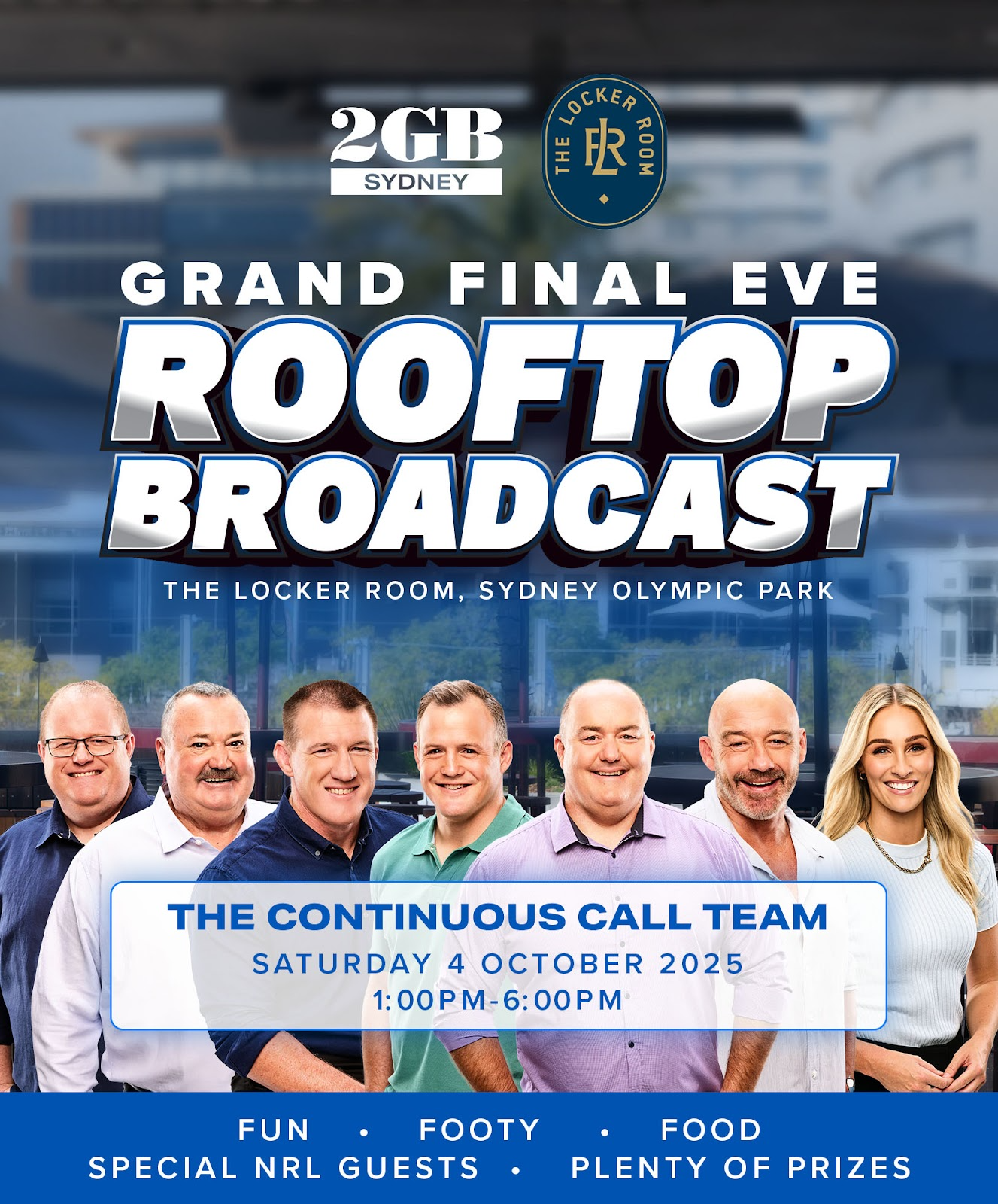 The Nine Continuous Call Team wrap up the NRL season with an OB and all ...