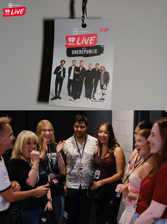 KIIS and iHeartLIVE kick off 2026 backstage with OneRepublic ...