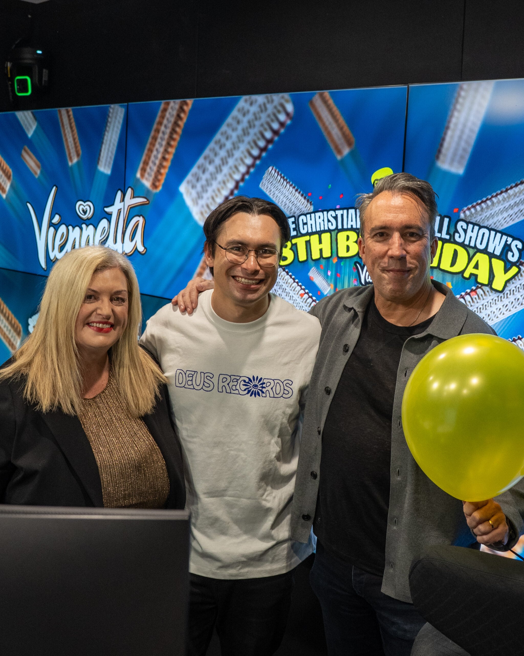 It's the Christian O'Connell Show's 8th birthday and everyone gets a ...